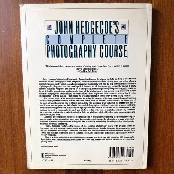 Fireside | Other | 35 John Hedgecoes Complete Photography Course | Poshmark